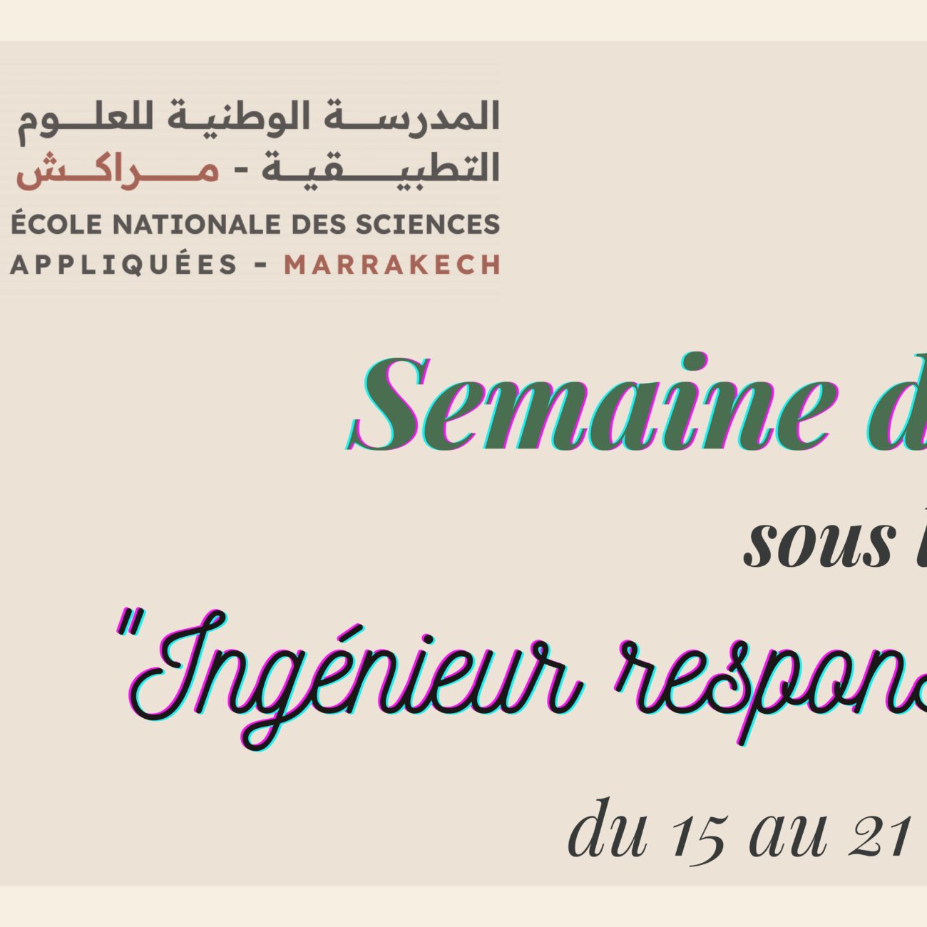 Formations continues – ENSA de Marrakech